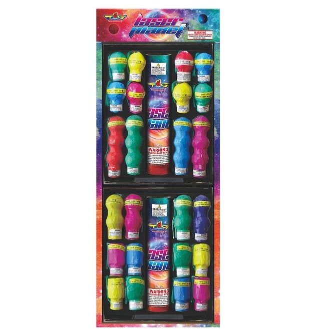 Laser Planet Artillery Shells | Pyro Fireworks